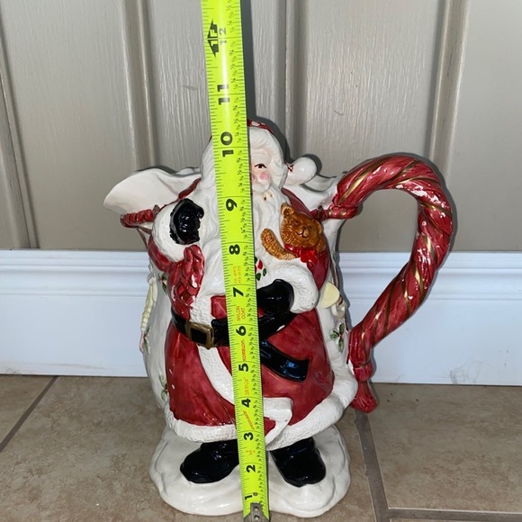 Fitz and Floyd | Holiday | Vintage Fitz And Floyd Santa Clause Pitcher ...